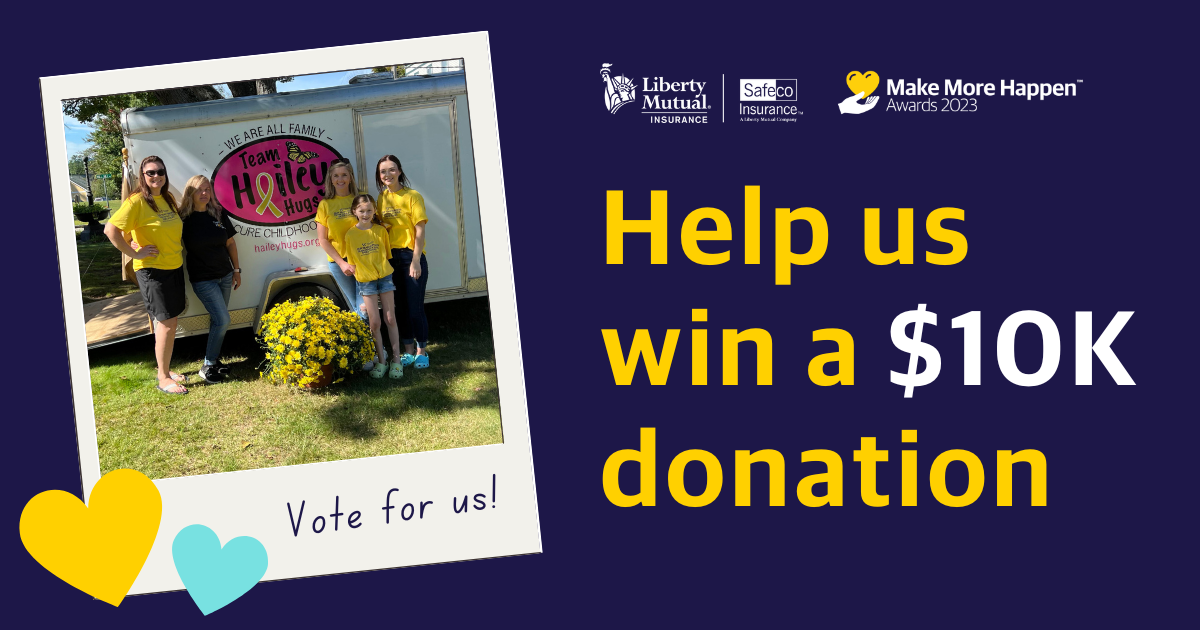 A big hug from Team Hailey - Independent Agent Giving